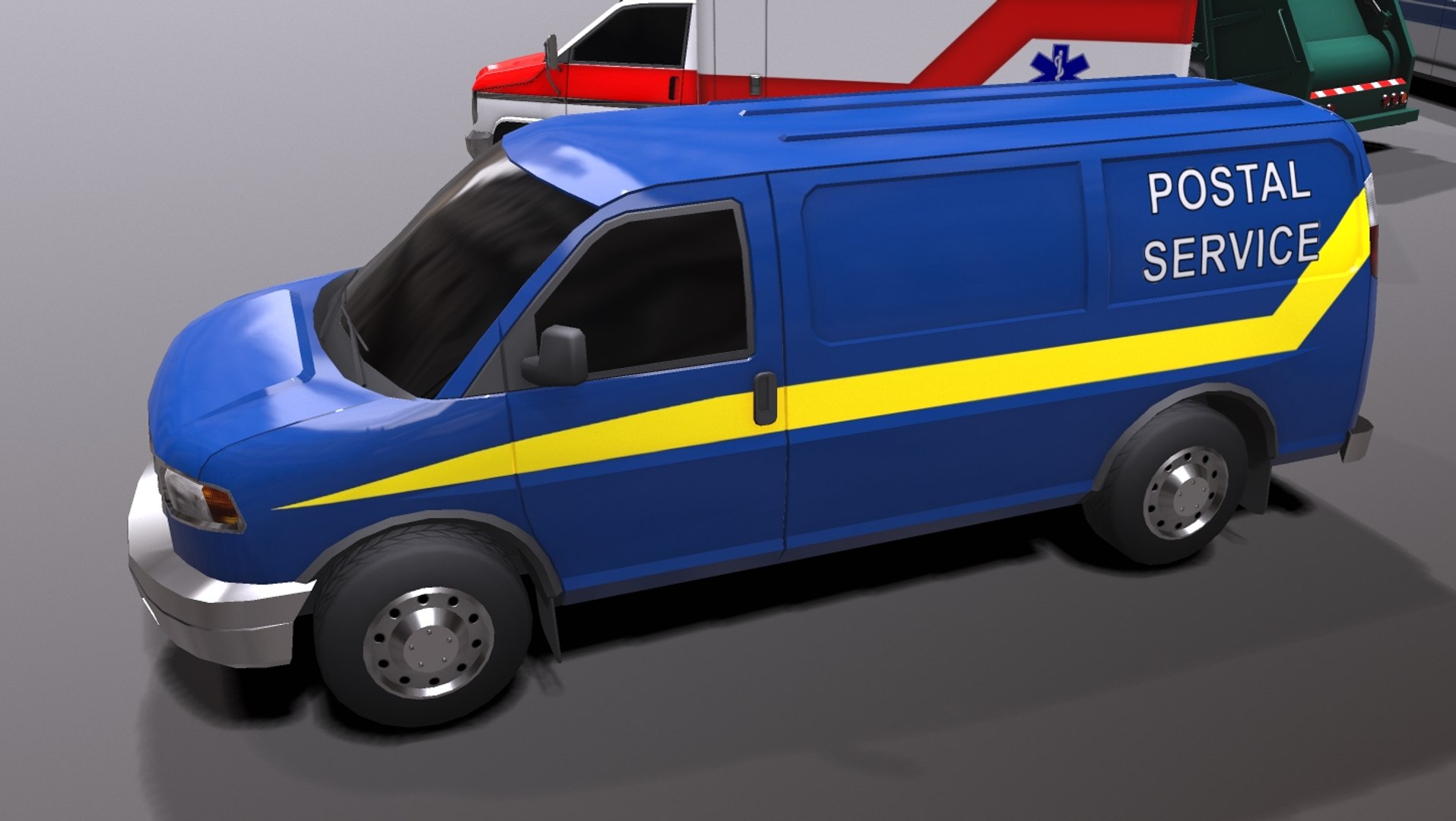 Pack Generic Civil Service Model - TurboSquid 1607216