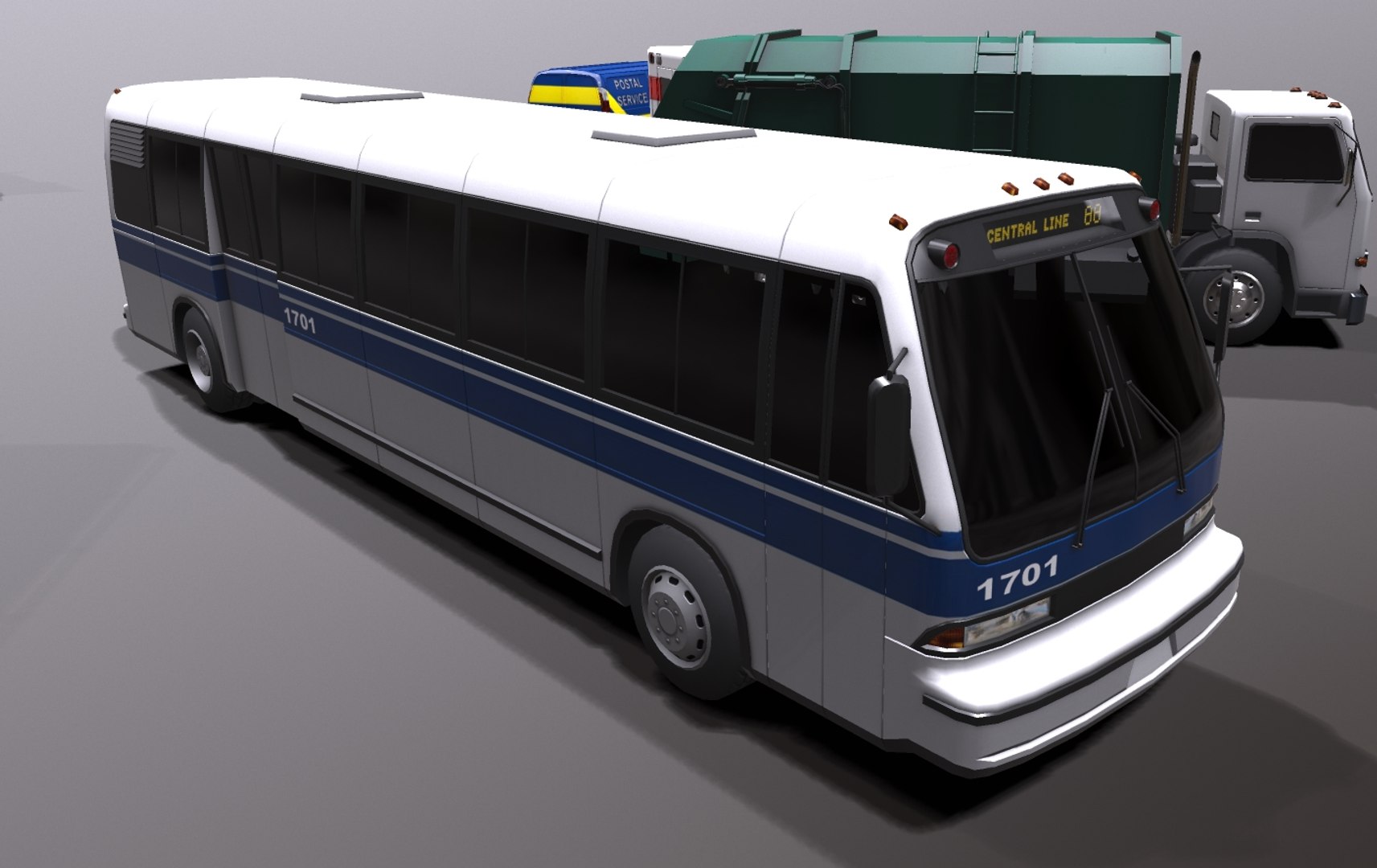 Pack Generic Civil Service Model - TurboSquid 1607216