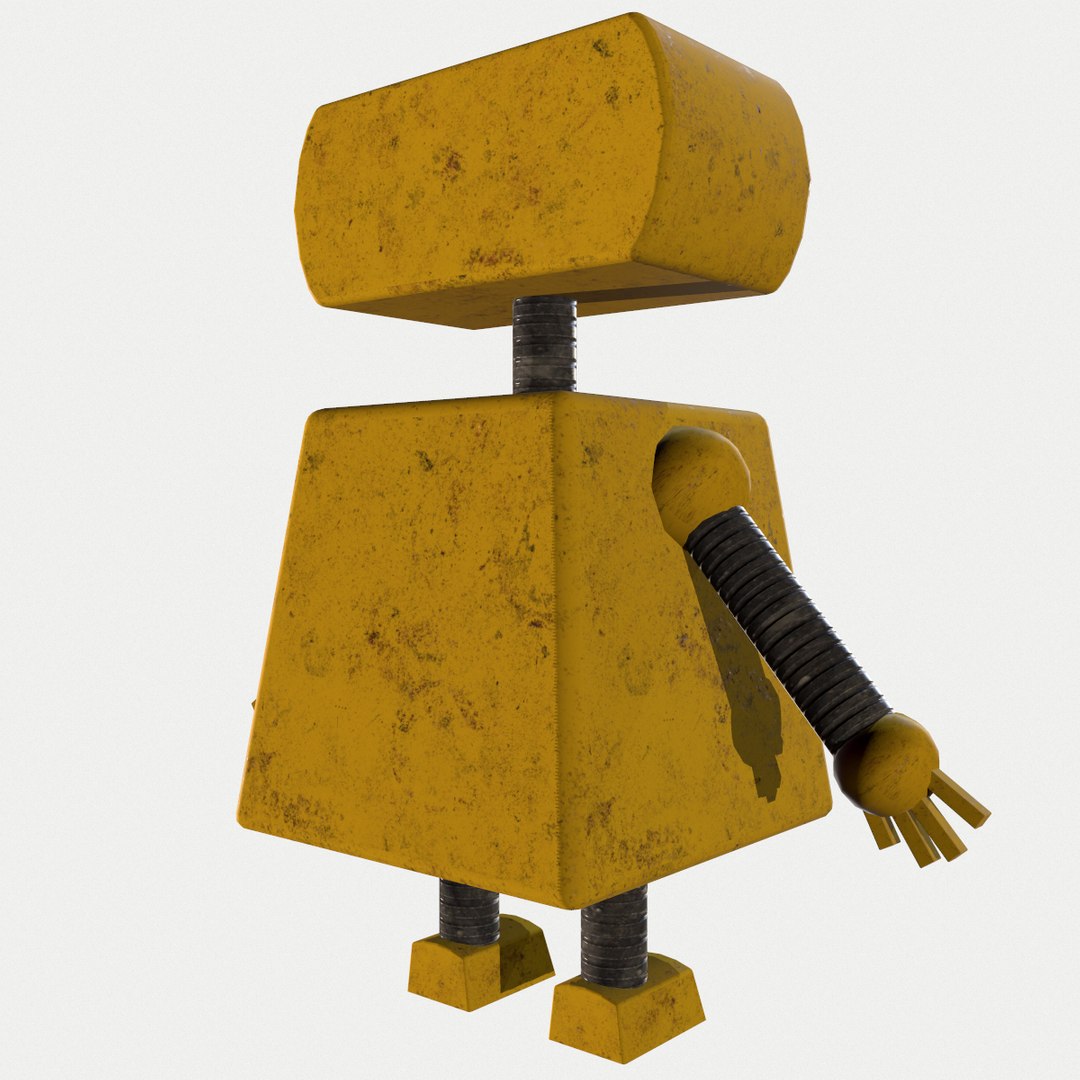 Simple Robot 3D - TurboSquid 1261222