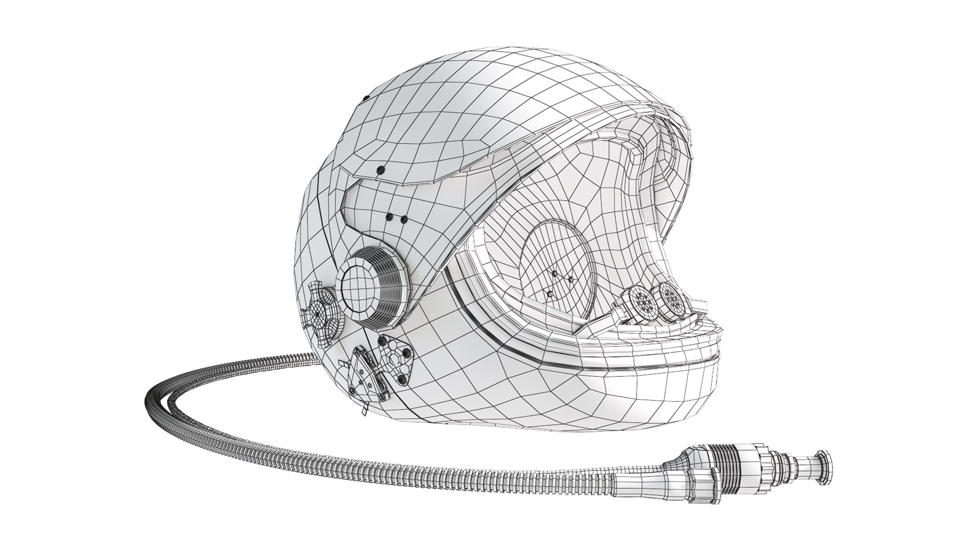 Space Helmet Collection 3D Model - TurboSquid 2342143