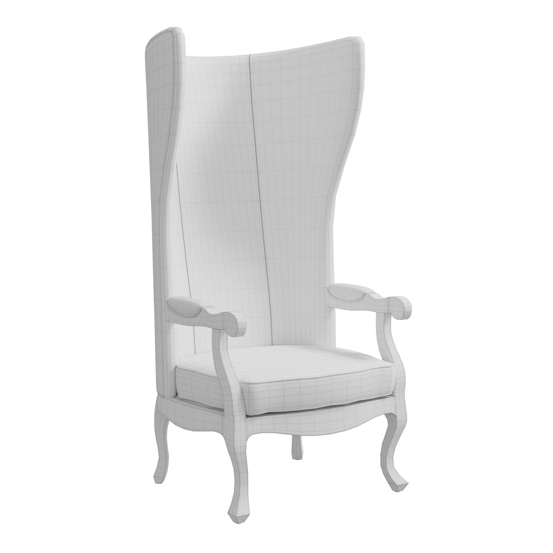 3D Arne Armchair Model - TurboSquid 2243246