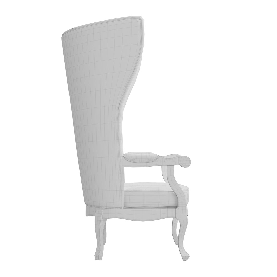3D Arne Armchair Model - TurboSquid 2243246