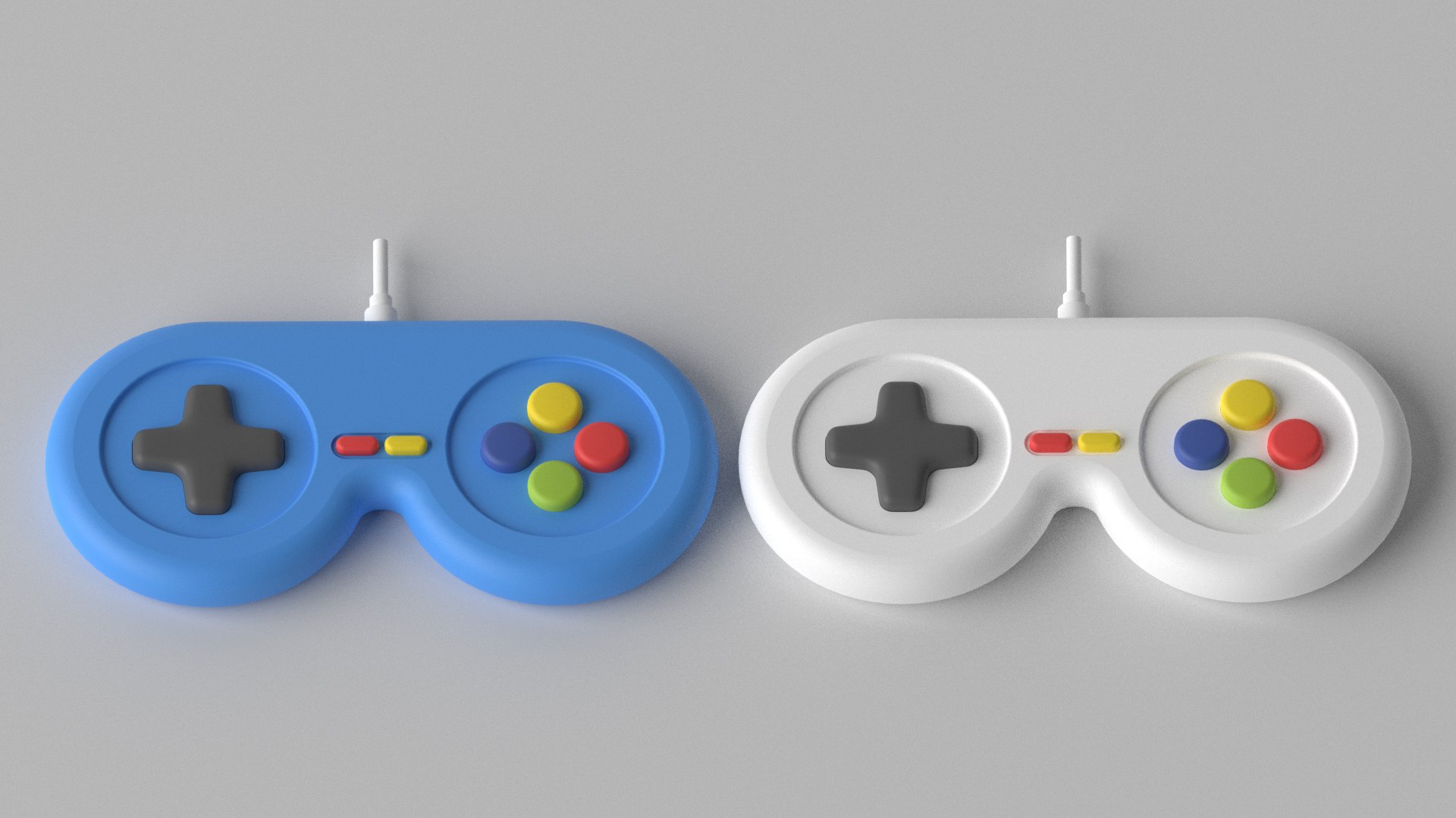 3D Cartoon Game Controller 1 - TurboSquid 2027724