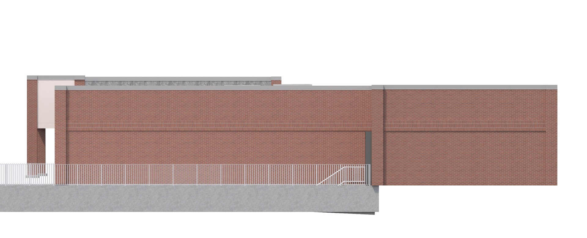 3D Exterior Retail Aldi Grocery Store - TurboSquid 1251734