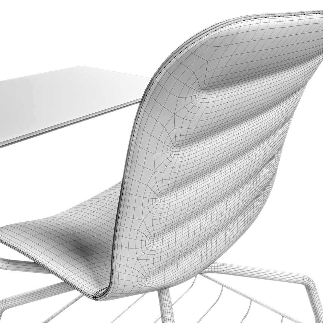 3D School Chair Student - TurboSquid 1743911