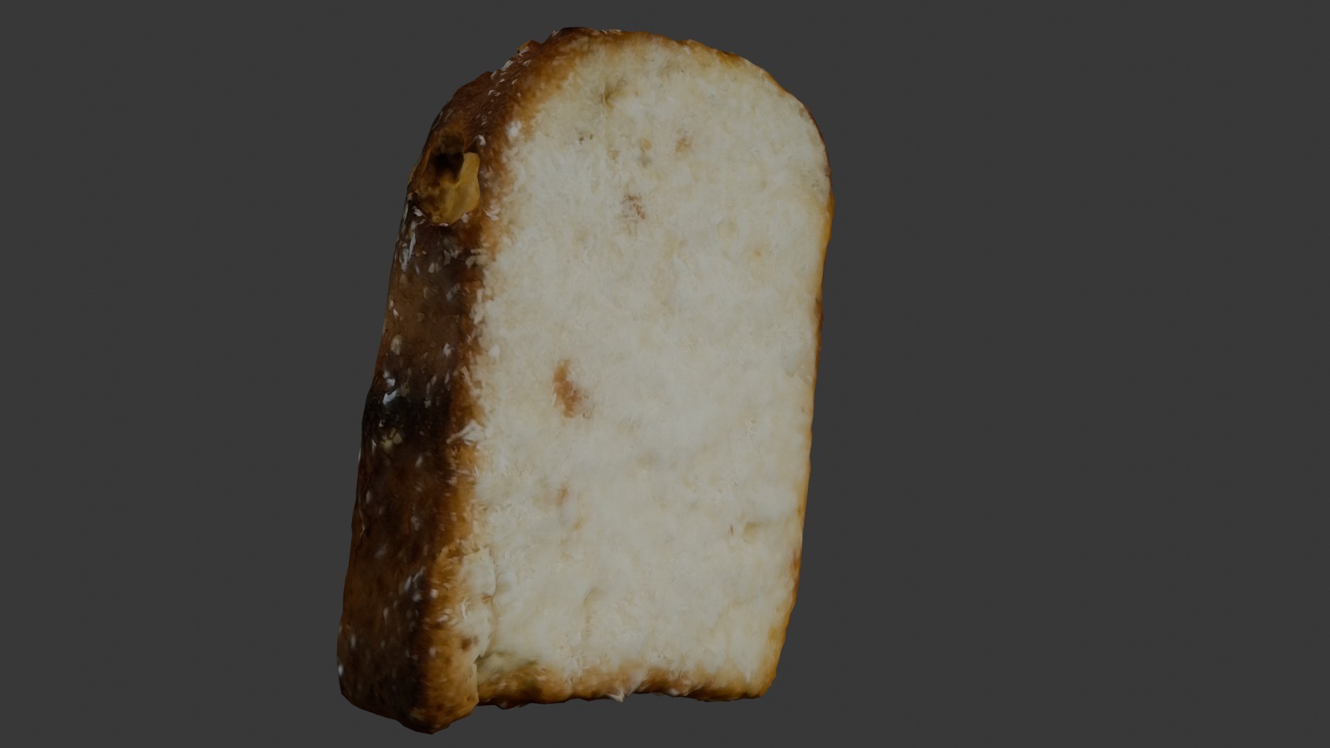 3D Realistic Bread Slice 3D Model - TurboSquid 2409844