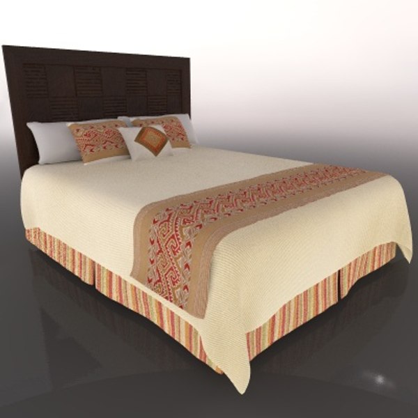 modelo 3d CAMA - TurboSquid 473068