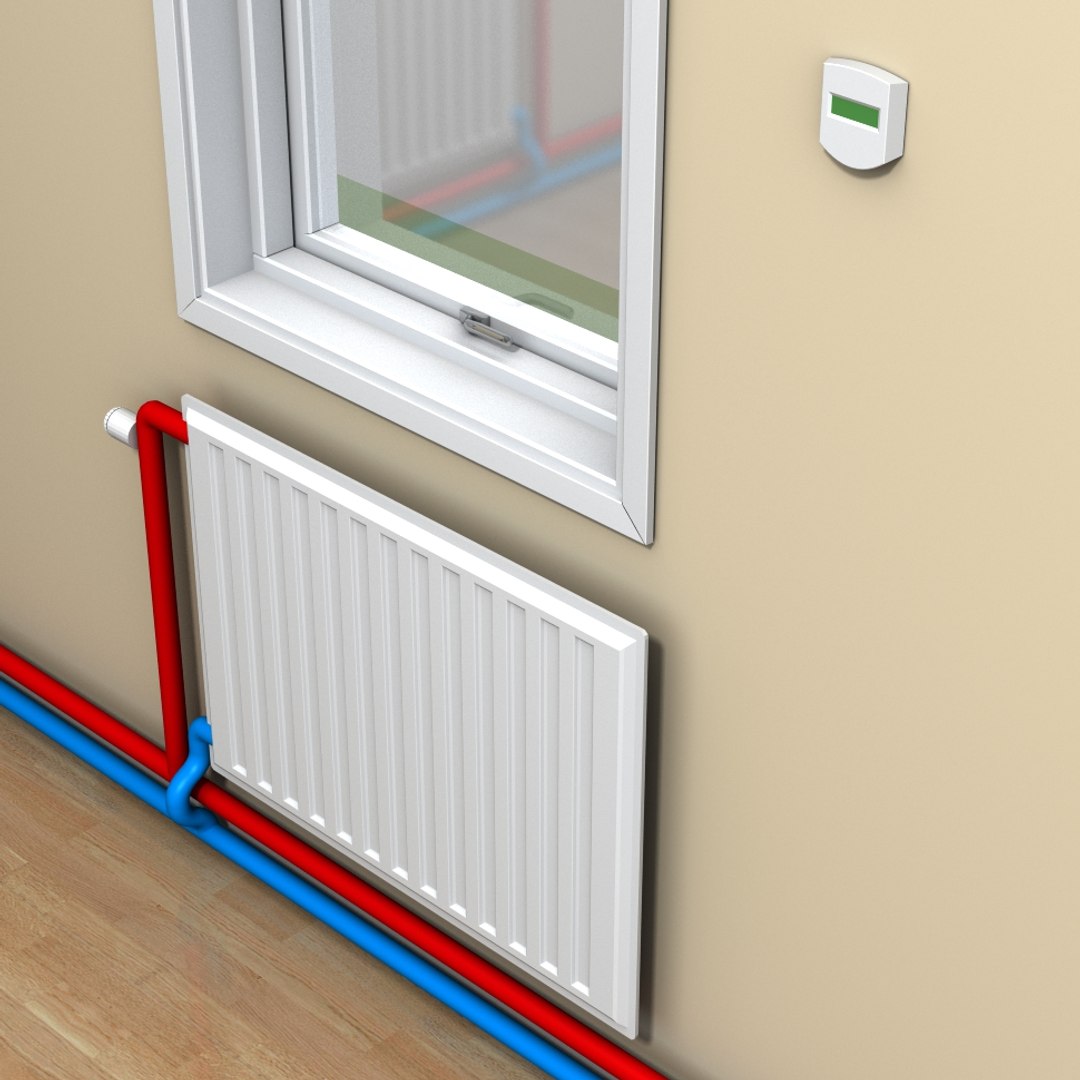 Geothermal Thermia 3d Model