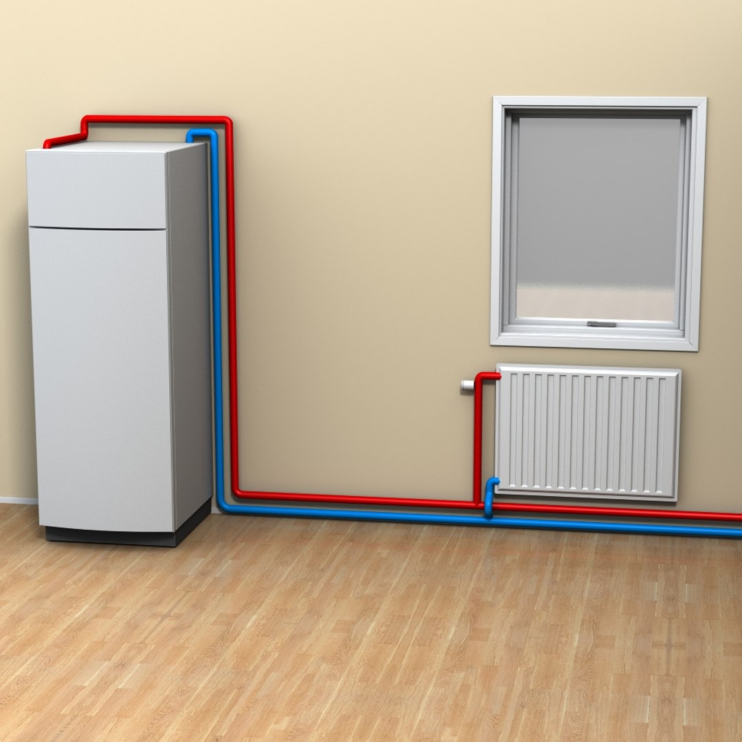 Geothermal Thermia 3d Model