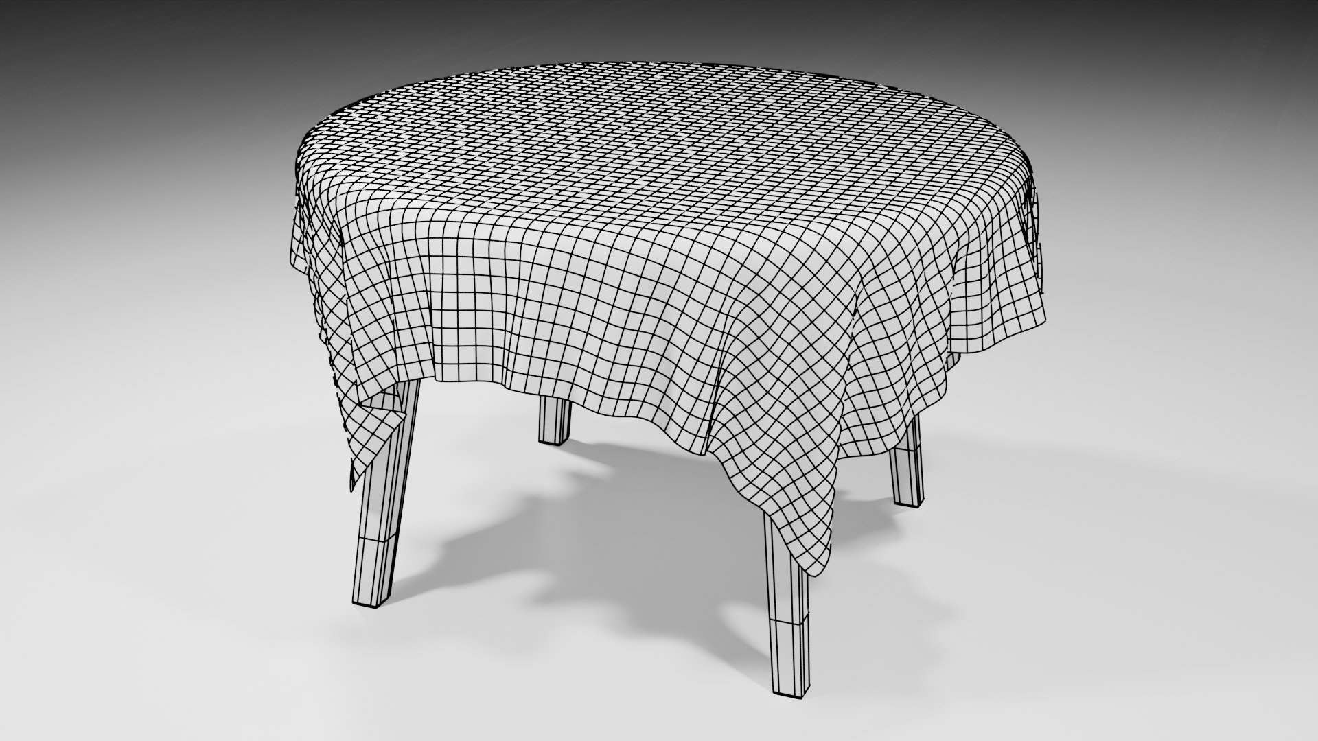 Free Tablecloth Simulation 3D - TurboSquid 2298993