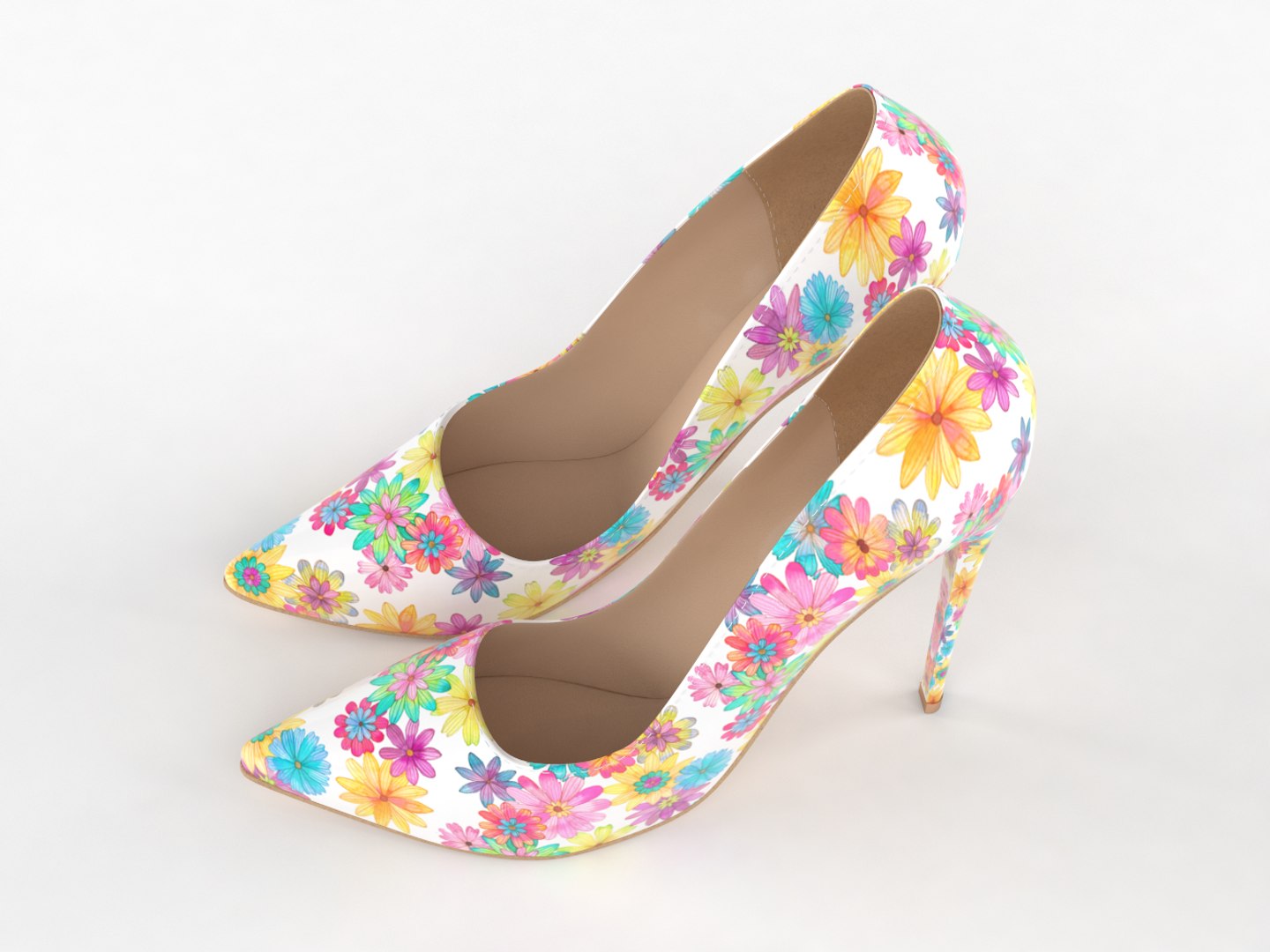 Realistic Women Shoes Model - TurboSquid 1409220