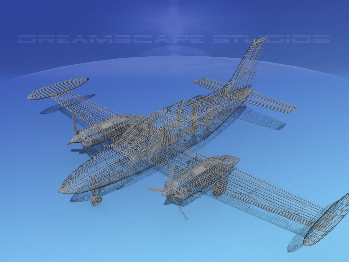 Dwg Cockpit Cessna 414 Chancellor