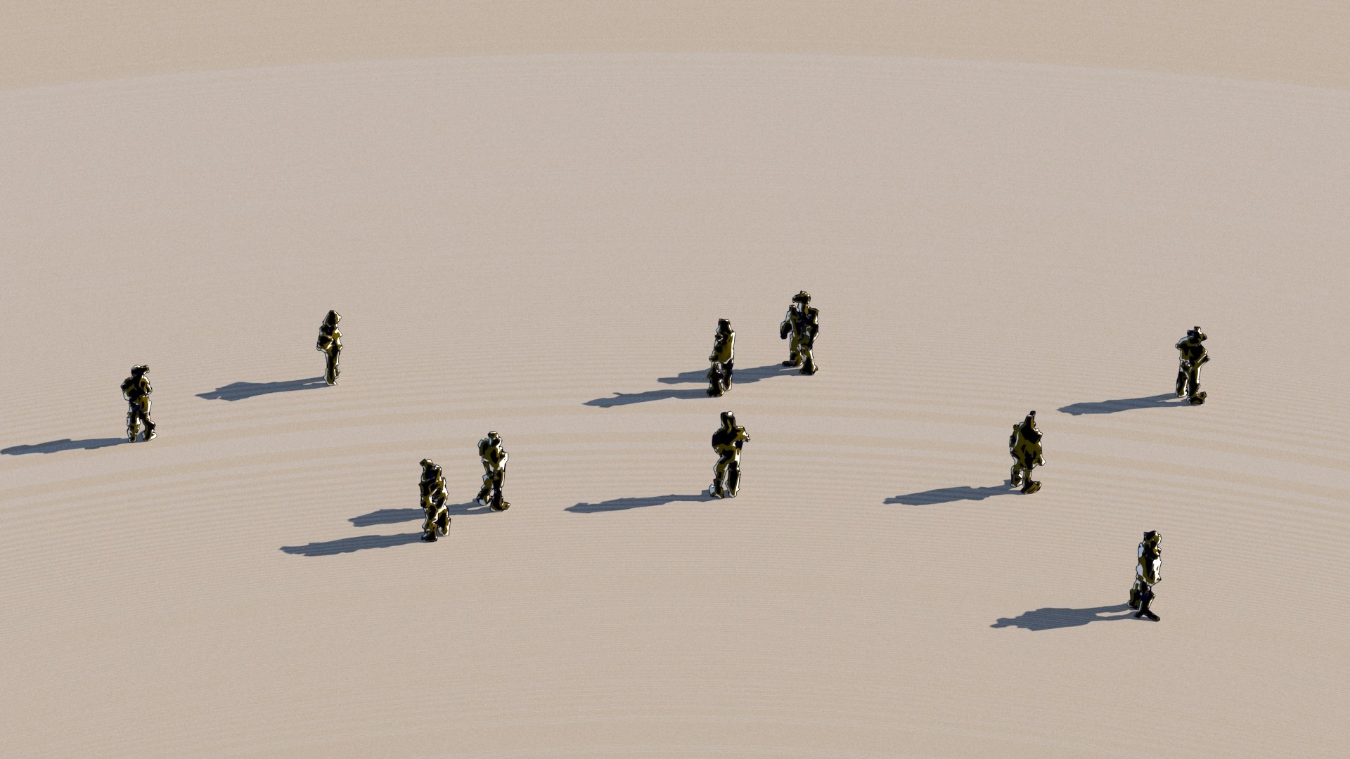 3D Crowd - TurboSquid 1686265