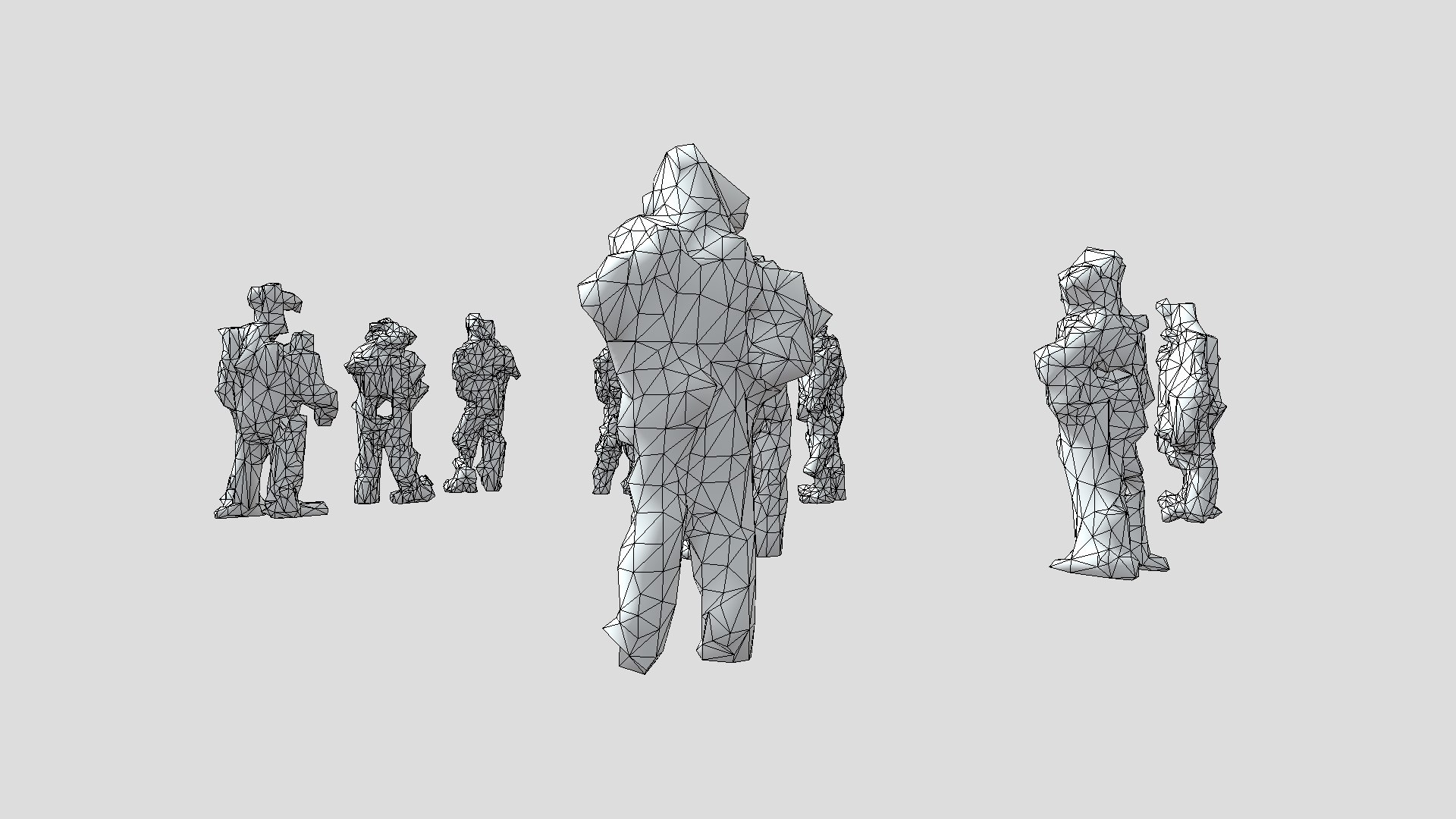 3D Crowd - TurboSquid 1686265