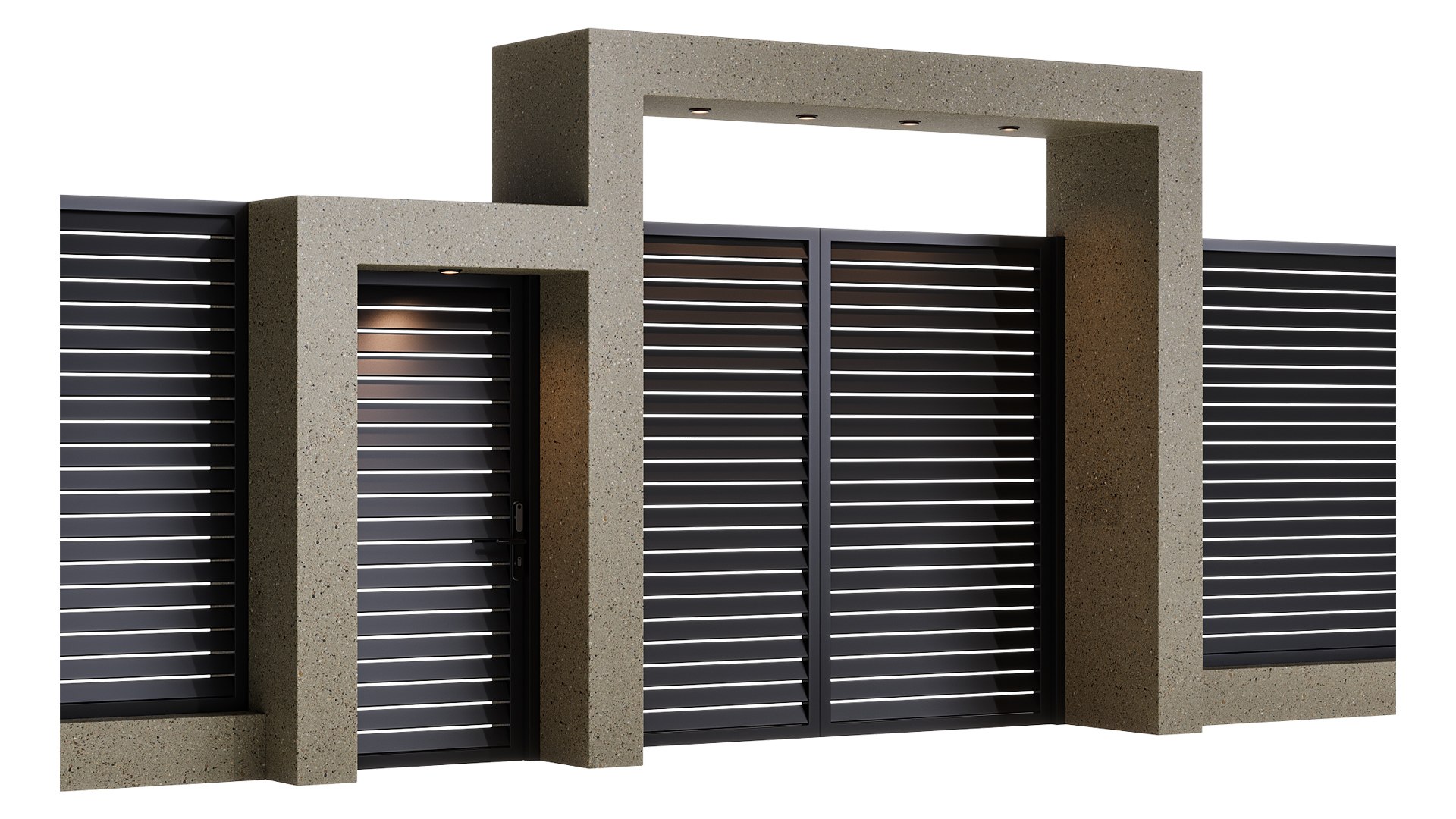 Fencing 42 Model - TurboSquid 2362500