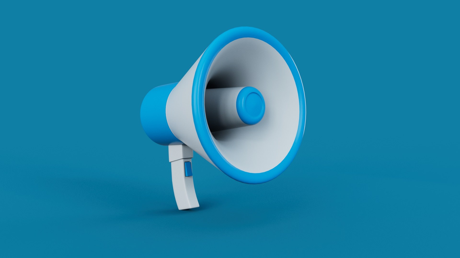 3D Megaphone Model - TurboSquid 1889315