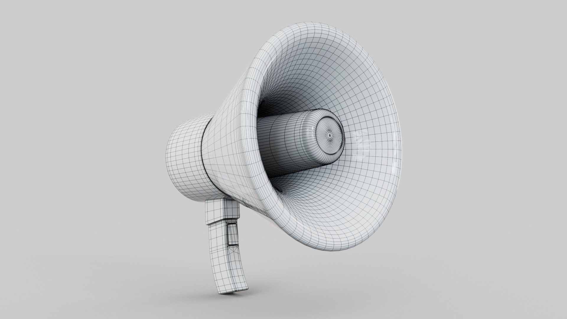 3D Megaphone Model - TurboSquid 1889315
