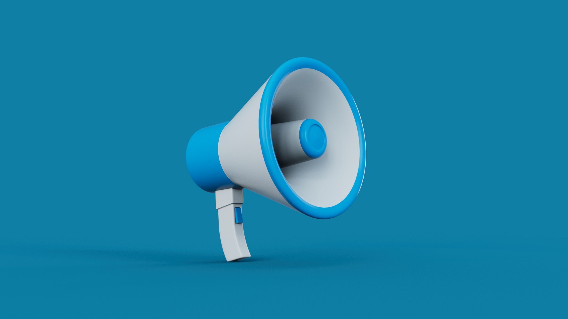 3D Megaphone Model - TurboSquid 1889315