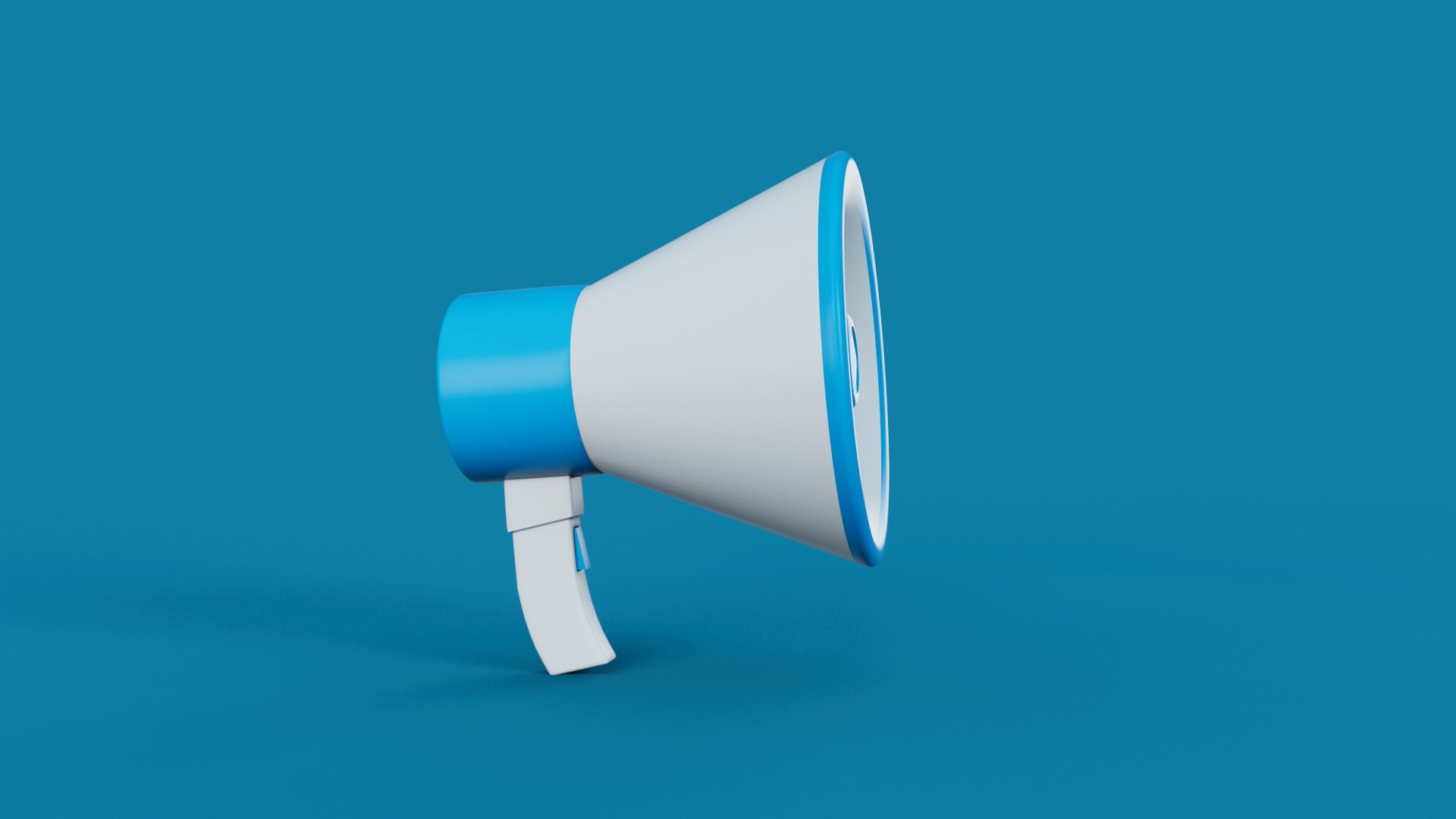 3D Megaphone Model - TurboSquid 1889315