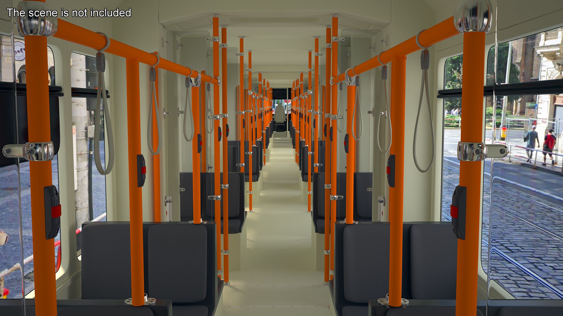 Modern City Tram Bybanen 3D Model - TurboSquid 2263557