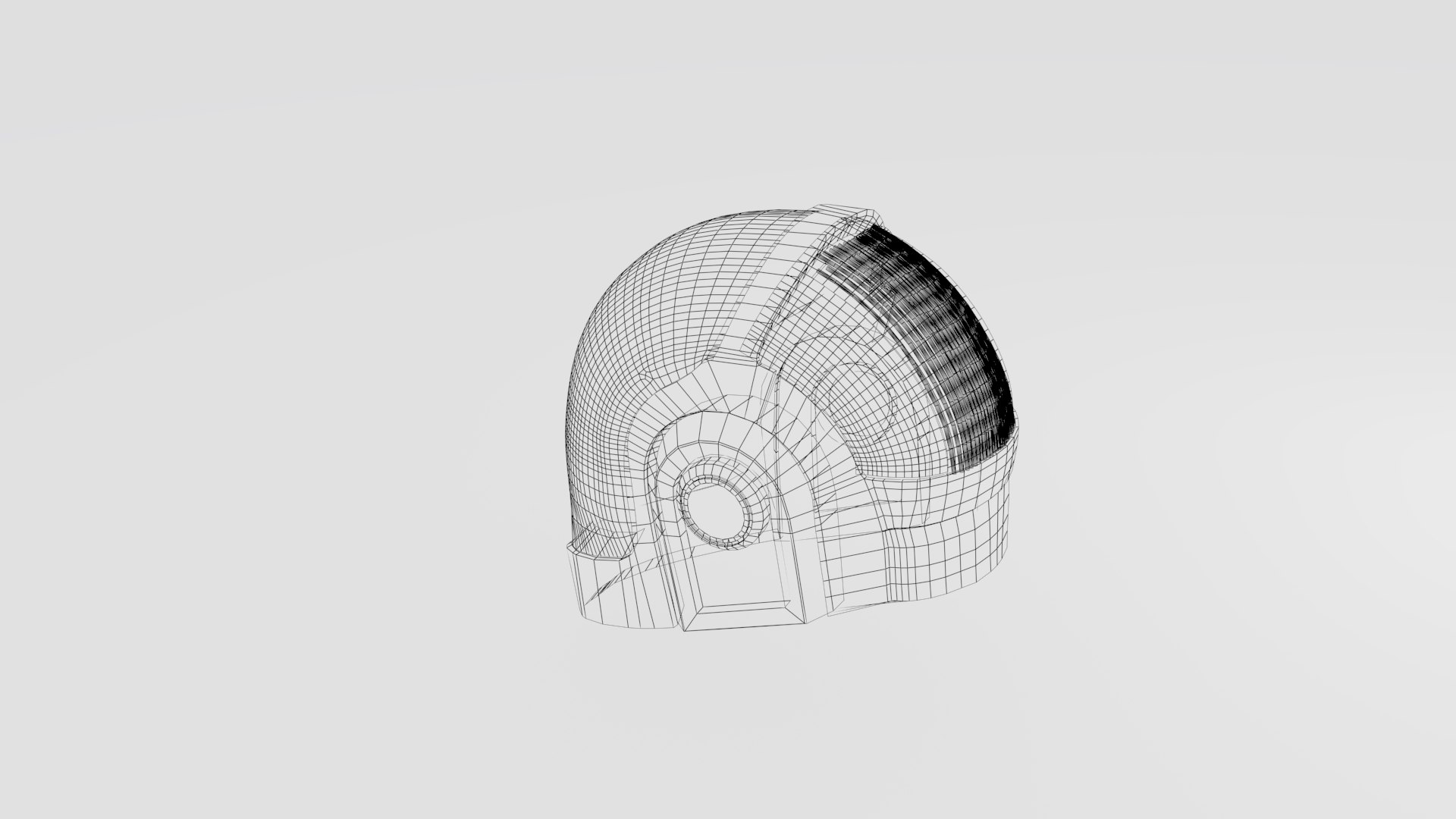 3d Model Daft Punk Helmet