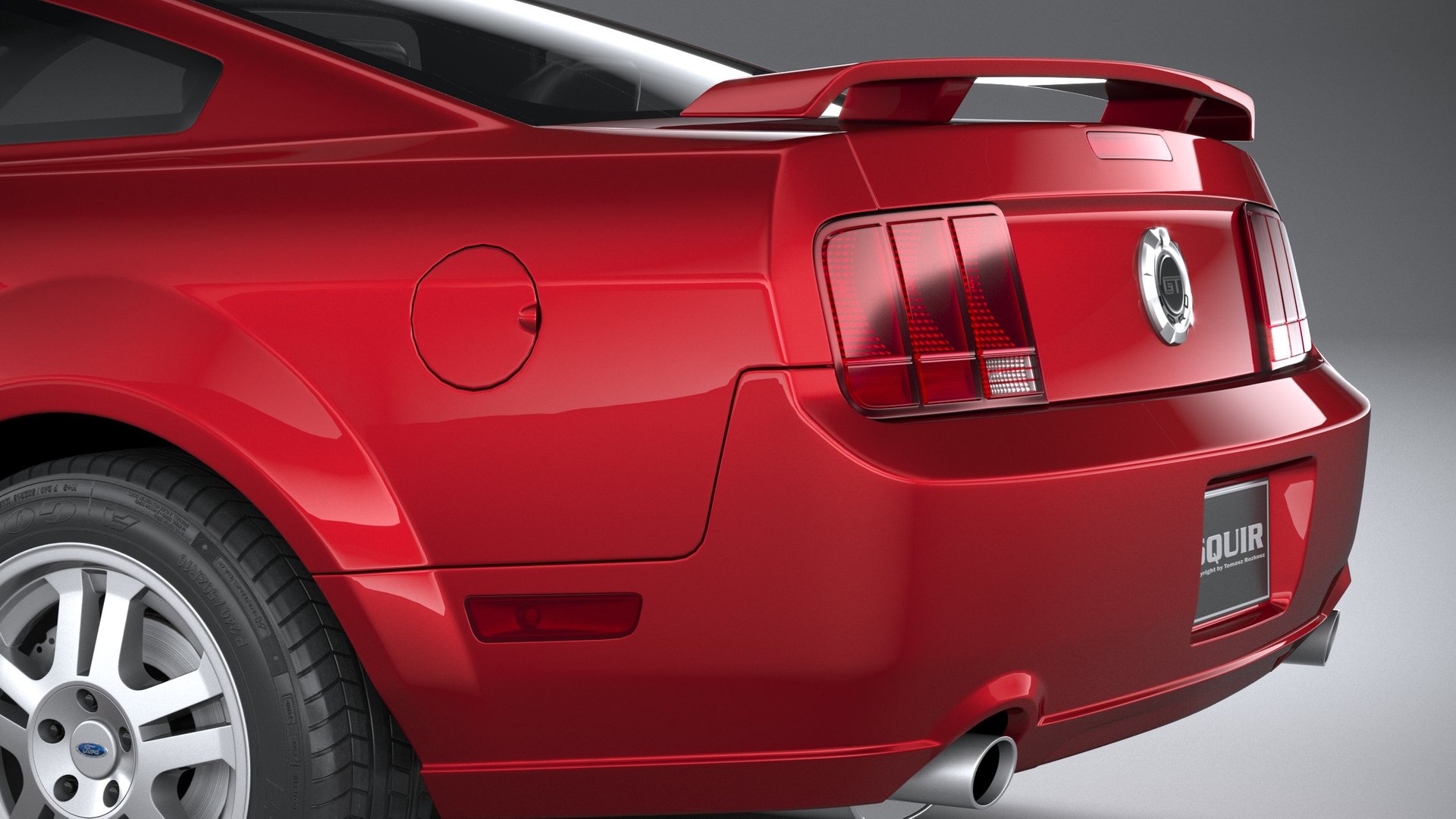 3D Ford Mustang GT 2005 - TurboSquid 1873409