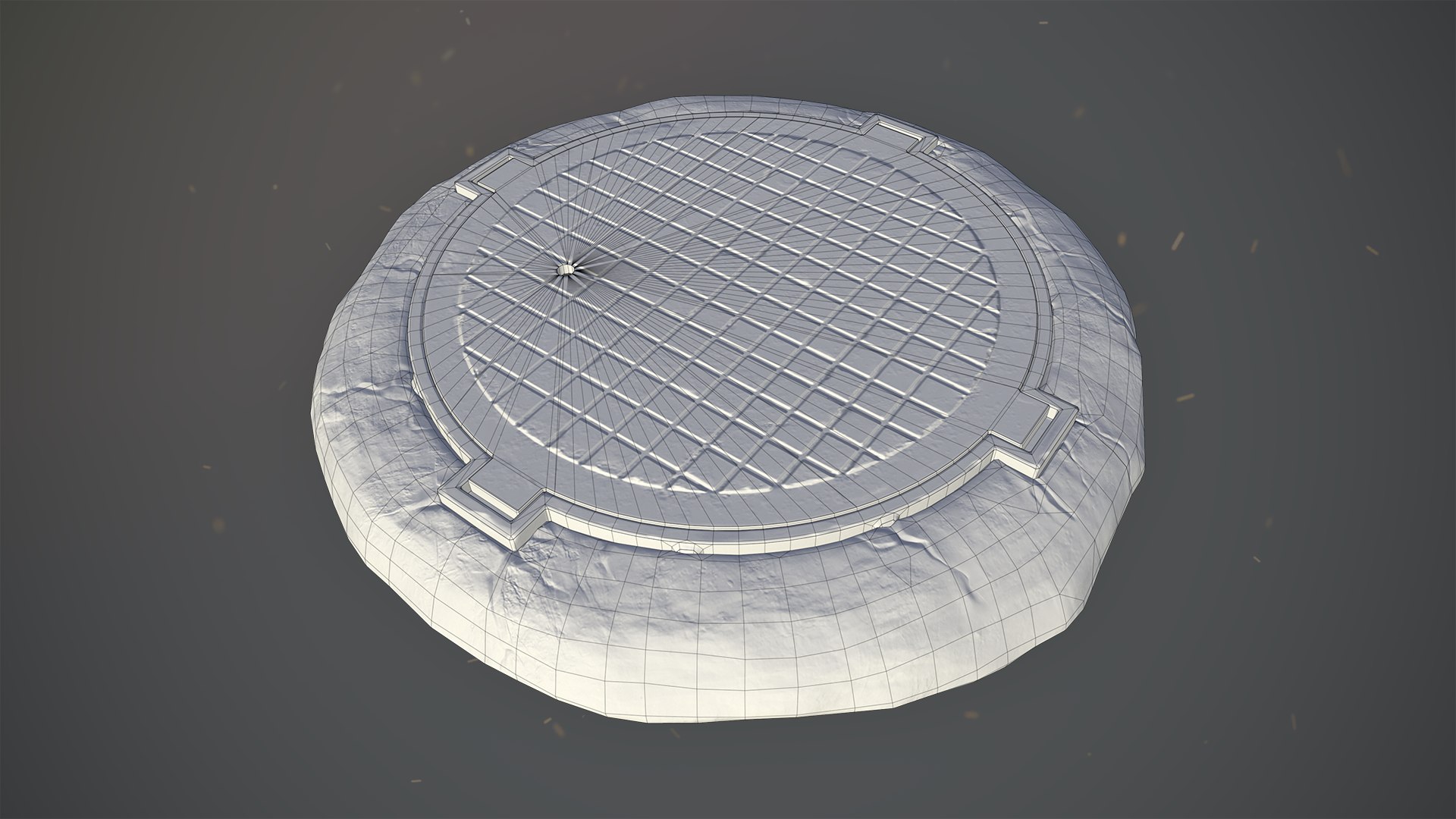 3D model pack sewer hatch - TurboSquid 1299583
