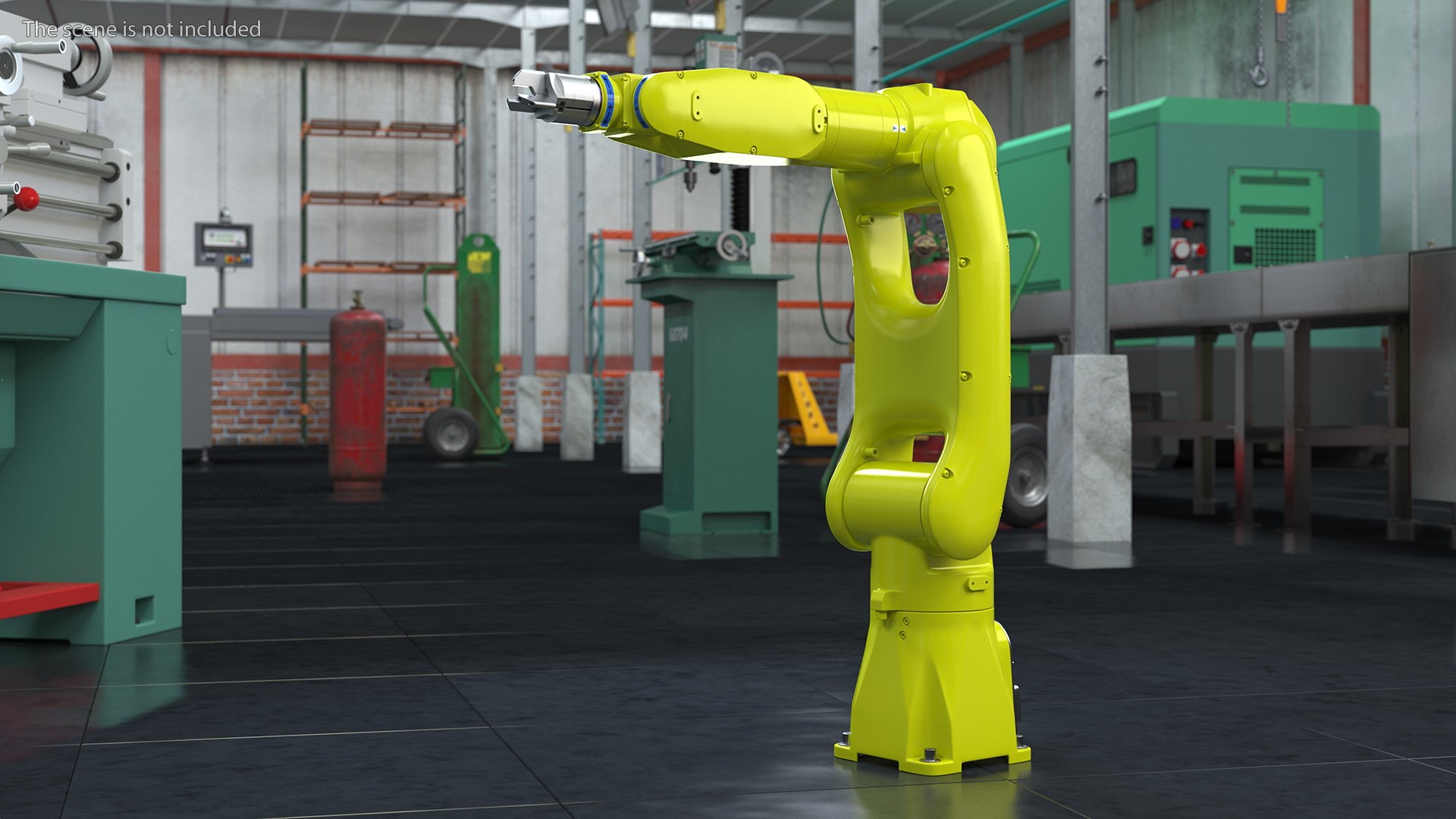 Articulated Industrial Robot 3D Model - TurboSquid 1857926