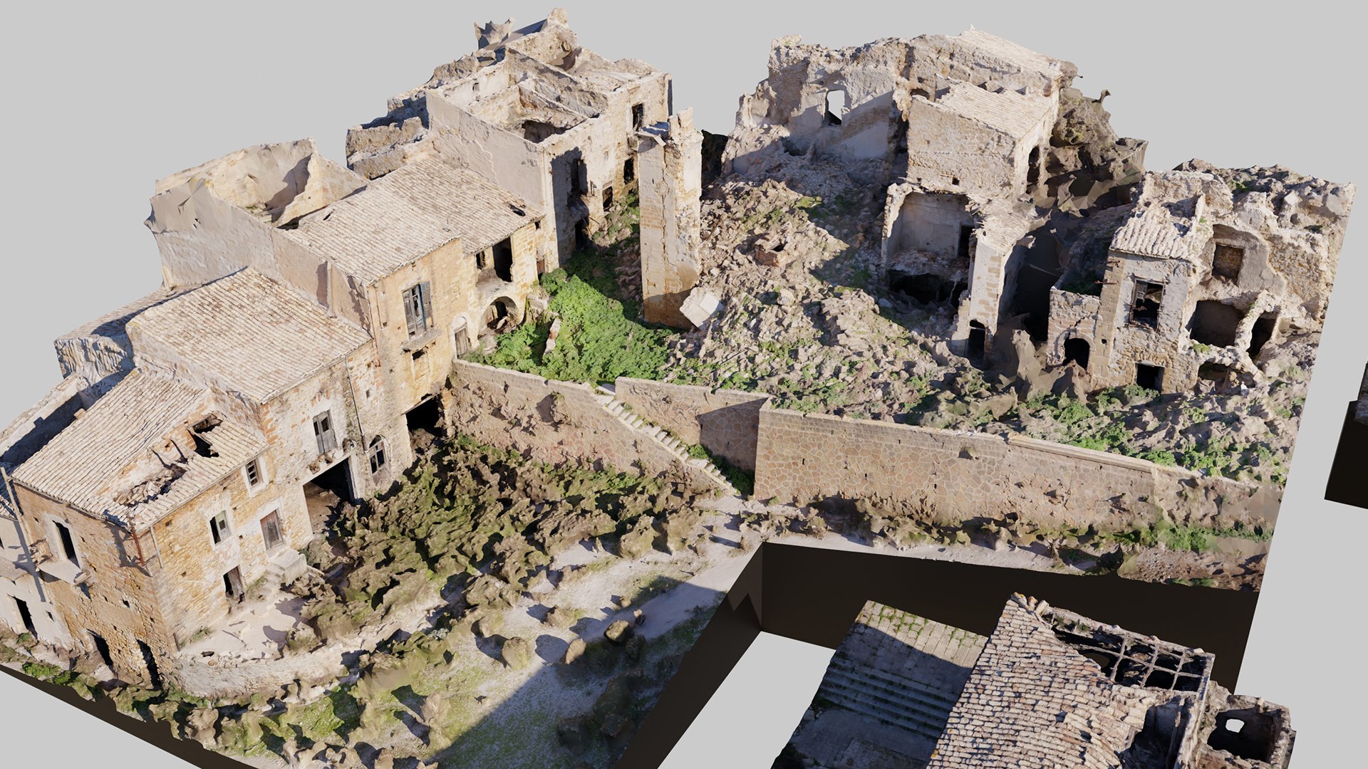 Abandoned-Buildings-Kitbash-Set-Vol1 3D Model - TurboSquid 2236124