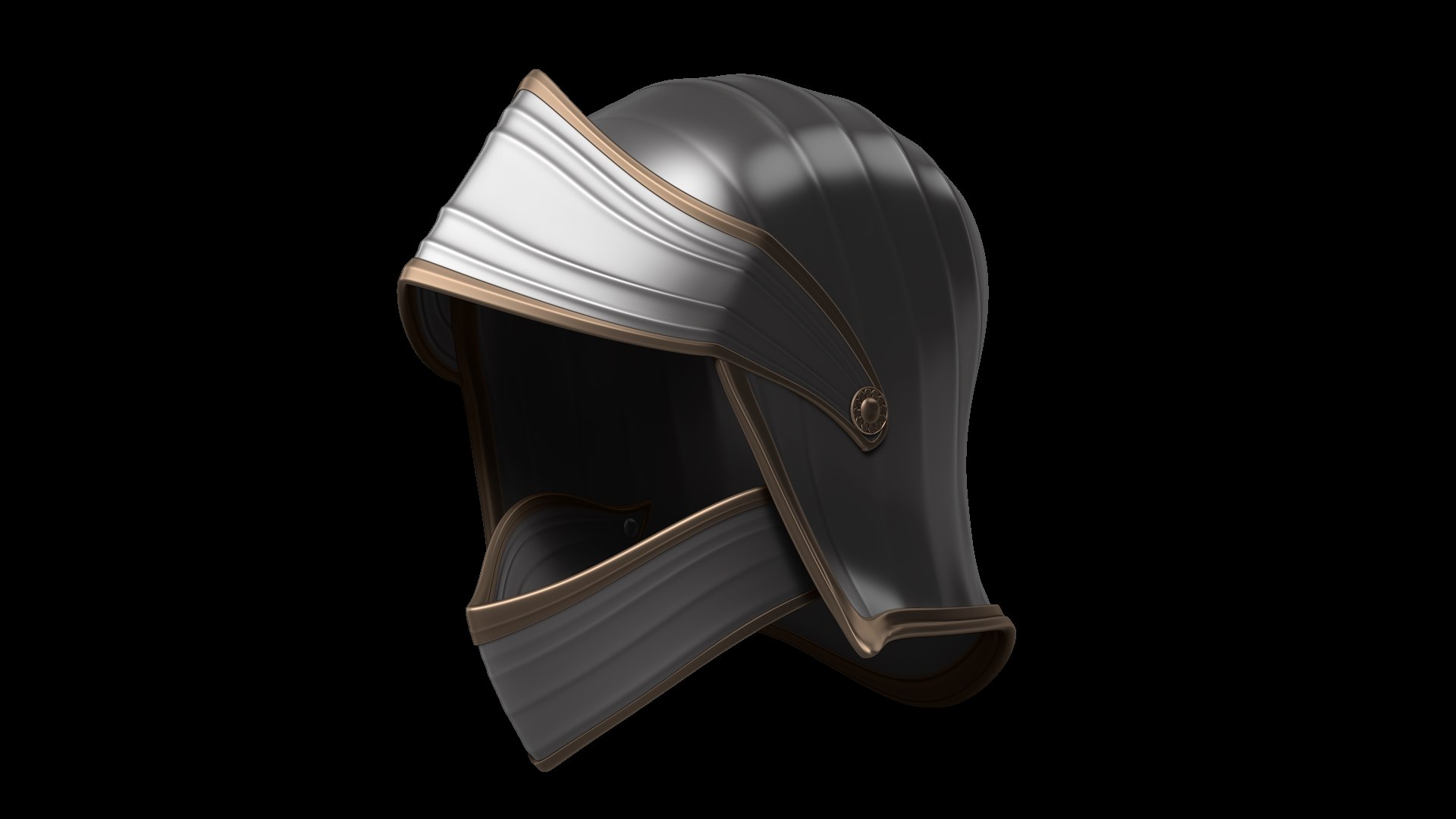 Female Knigt Helmet Armor Sculpt Project 3D Model - TurboSquid 2034059