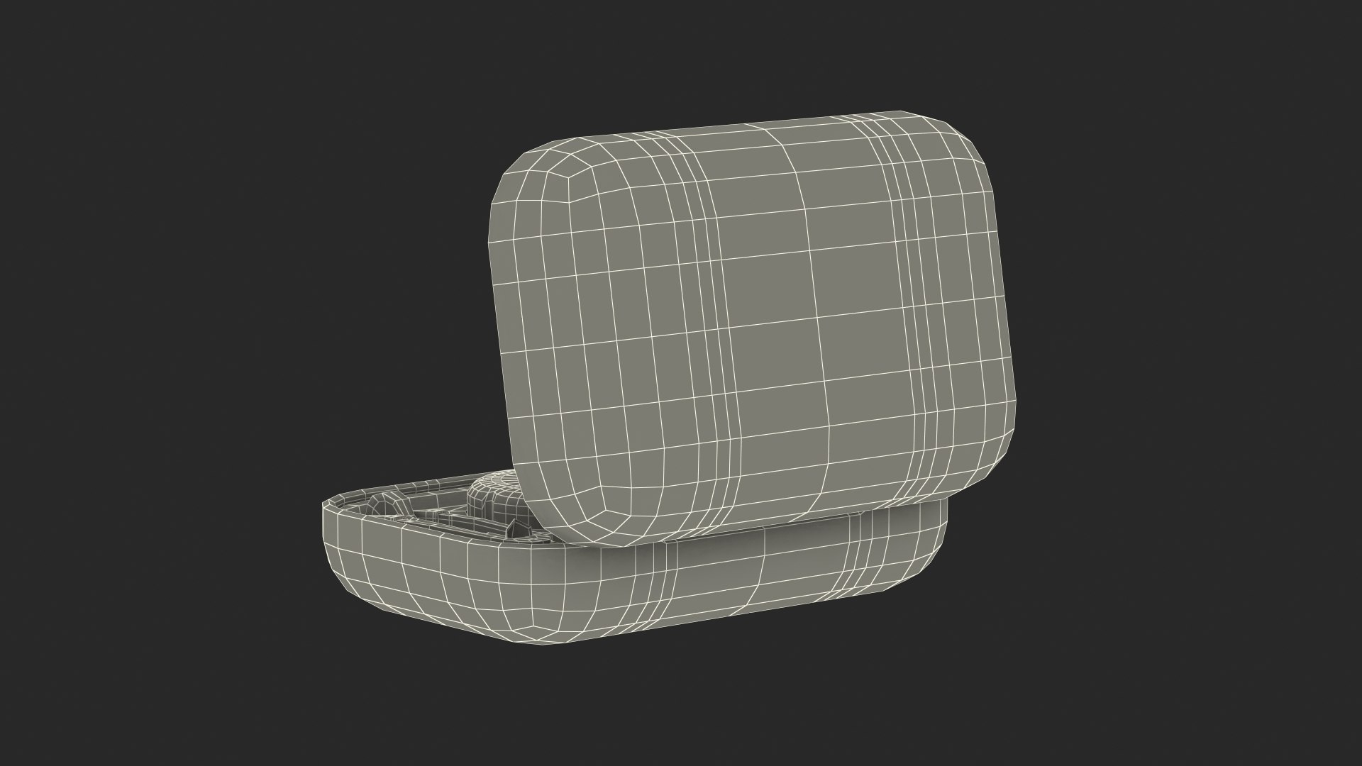 3D Contact Lens Travel Kit Case Model - TurboSquid 2051078