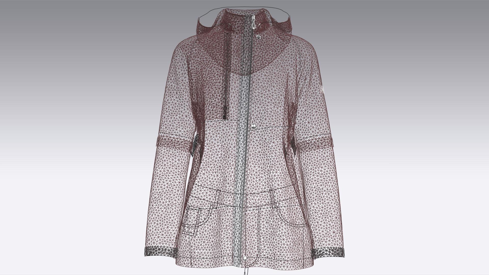 Women Techwear Jacket 3D - TurboSquid 2105158