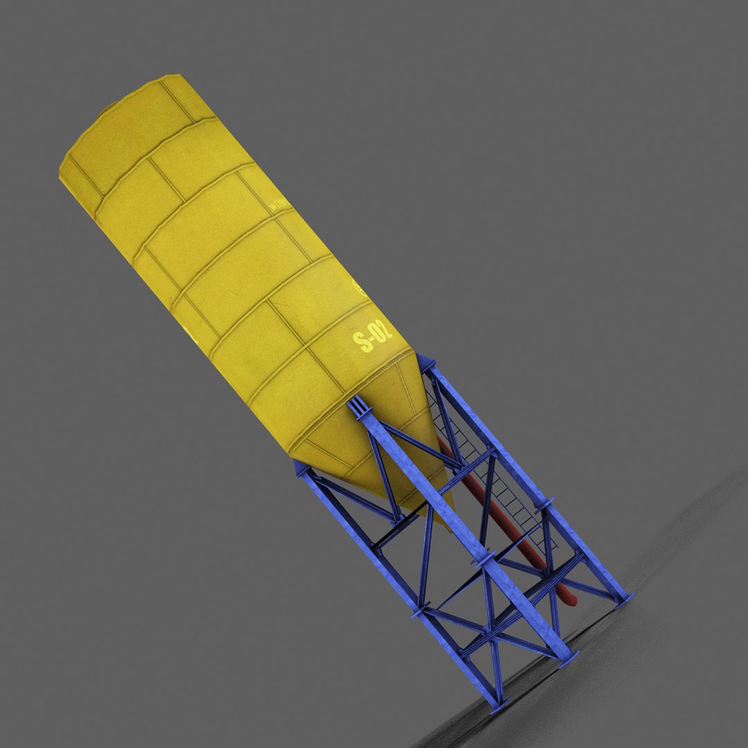 Industrial Complex 3d Model