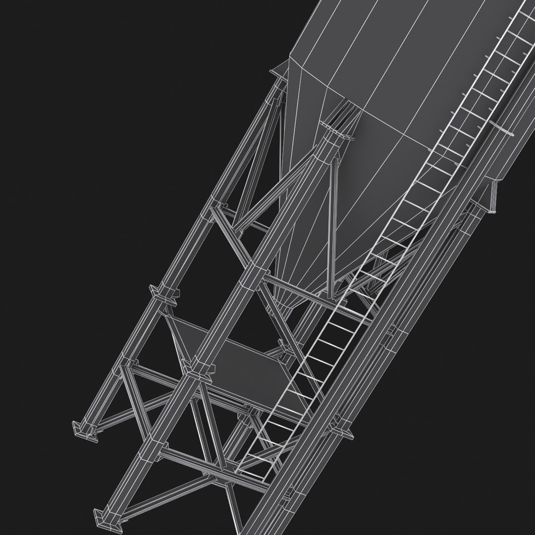 Industrial Complex 3d Model