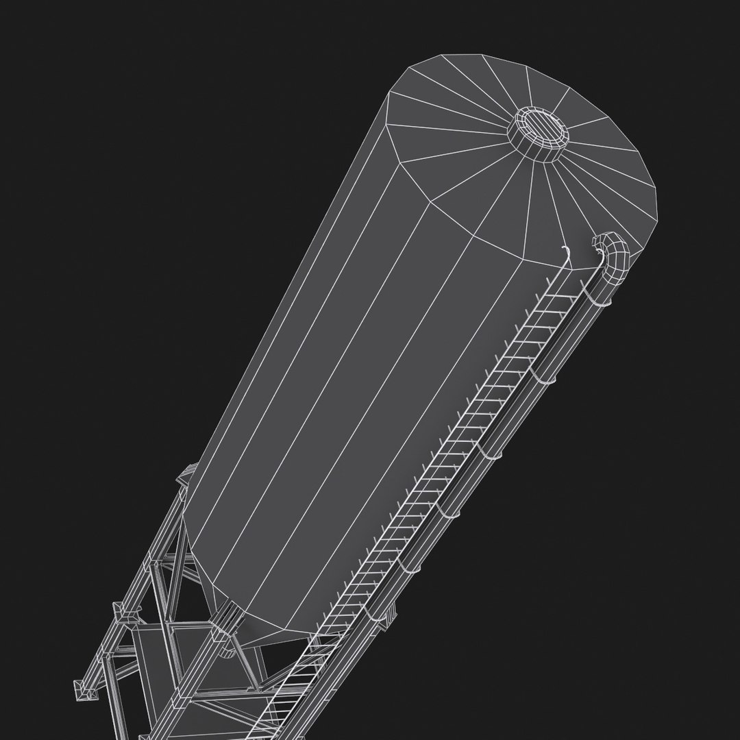 Industrial Complex 3d Model