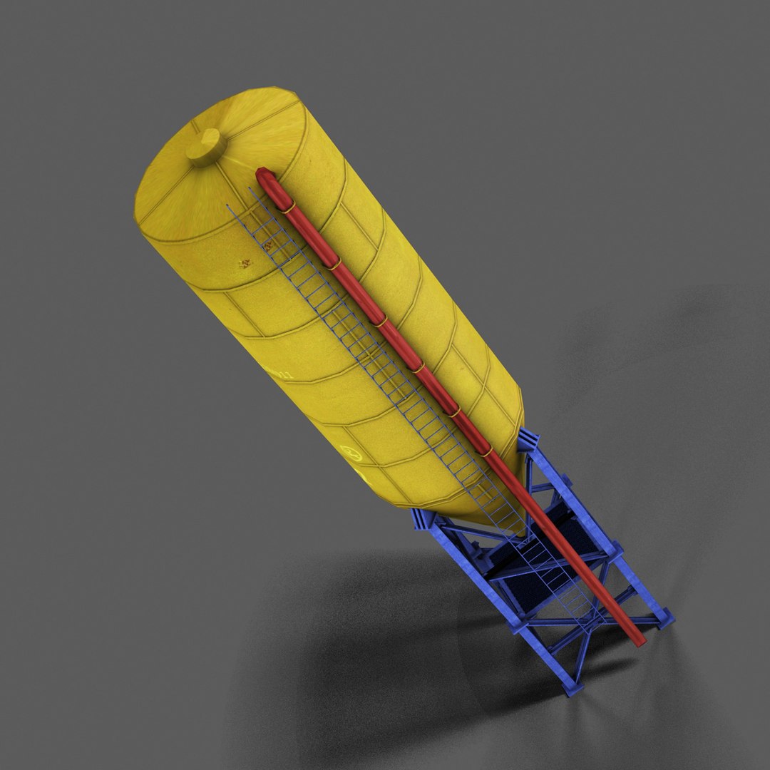 Industrial Complex 3d Model