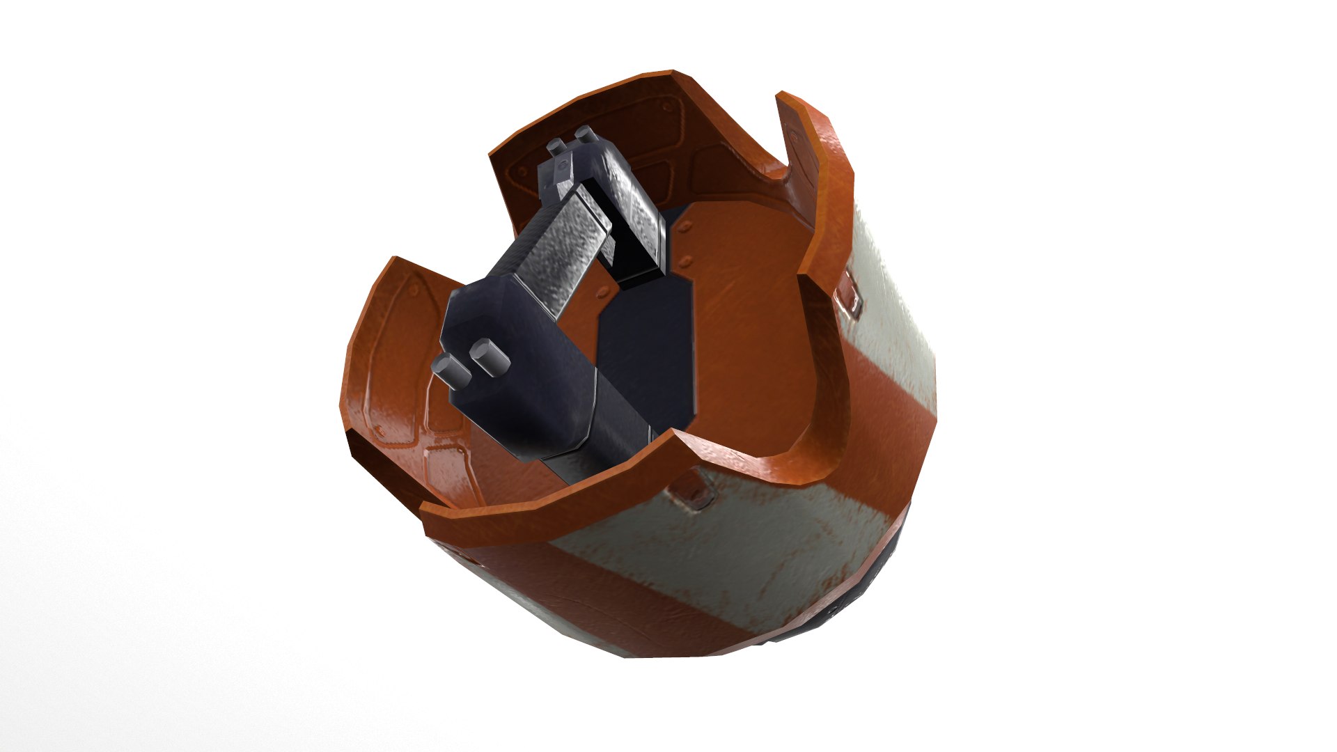 Hammer Gun Level 3 Model - TurboSquid 2191301