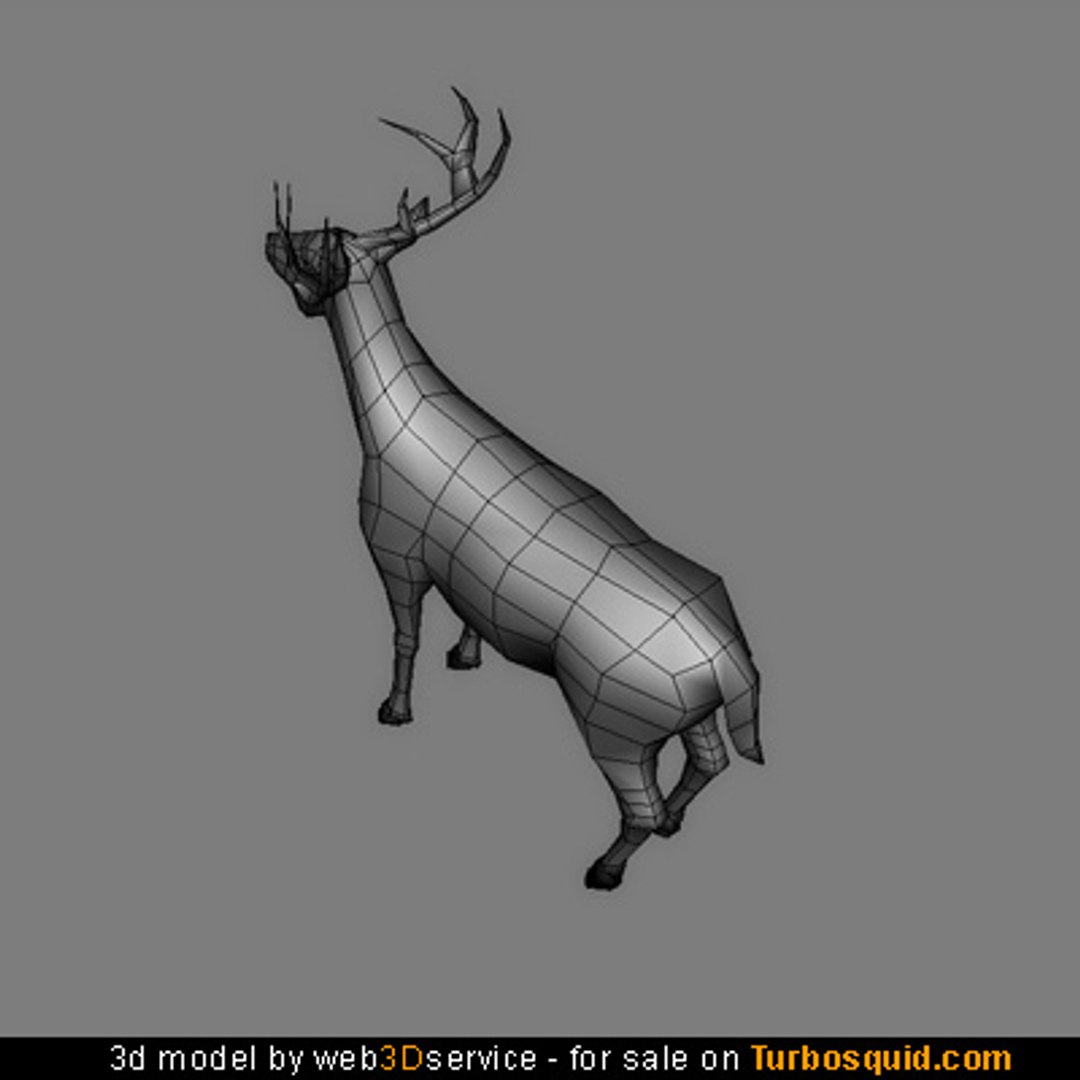 Deer Real Time 3d Model
