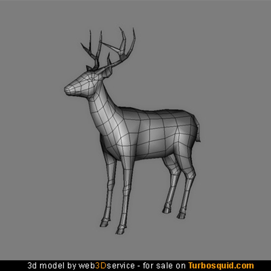 Deer Real Time 3d Model