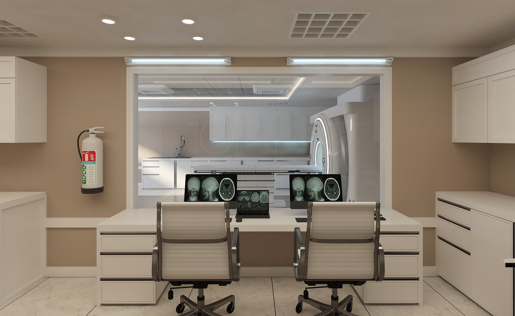 Modern MRI Room Interior 3D Model - TurboSquid 2314327