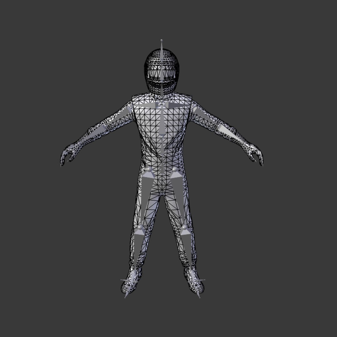 Renault Formula 1 Driver 3d Model