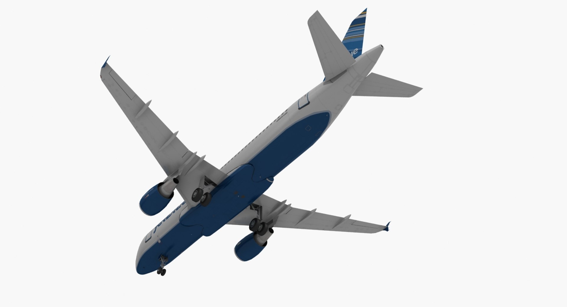 Airbus A320 Jetblue Animation Max
