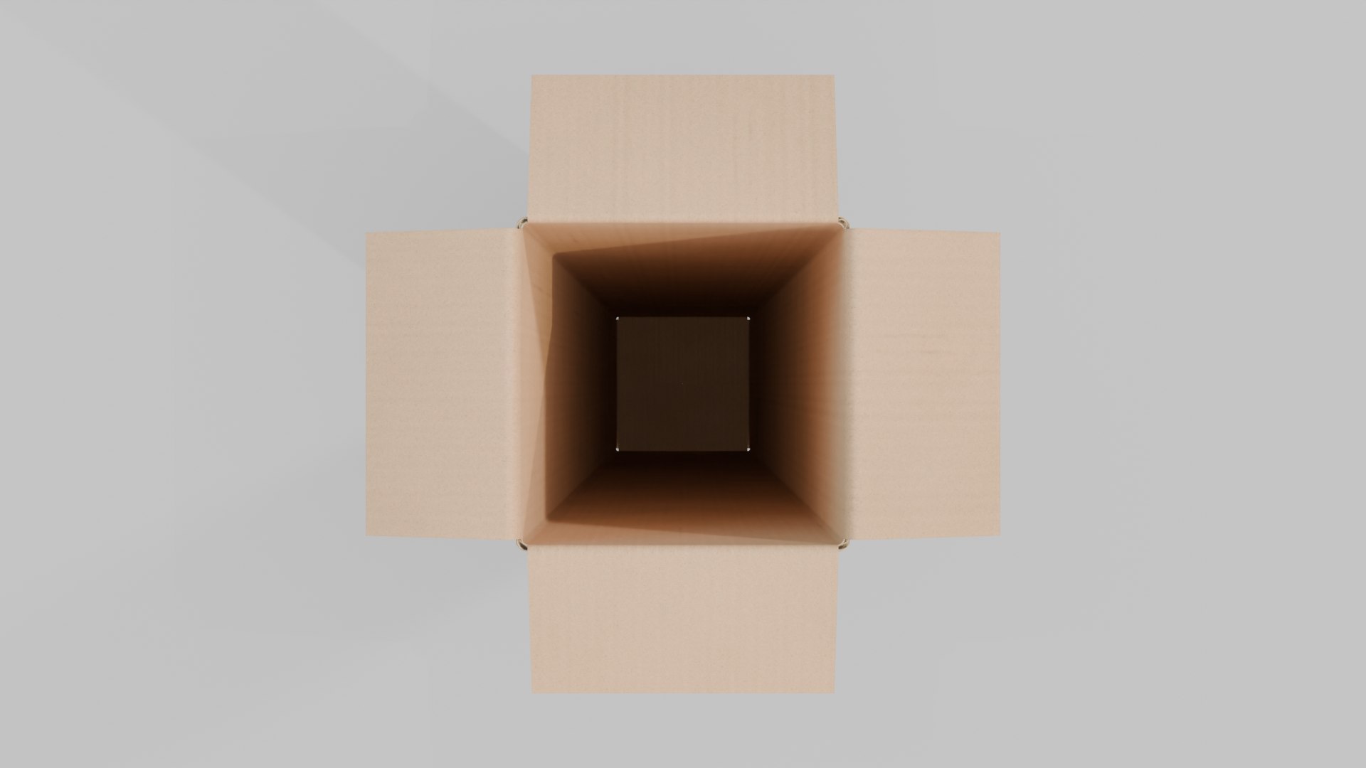 Cardboard Tall Narrow Box - Rigged And Fully Customizable 3D ...