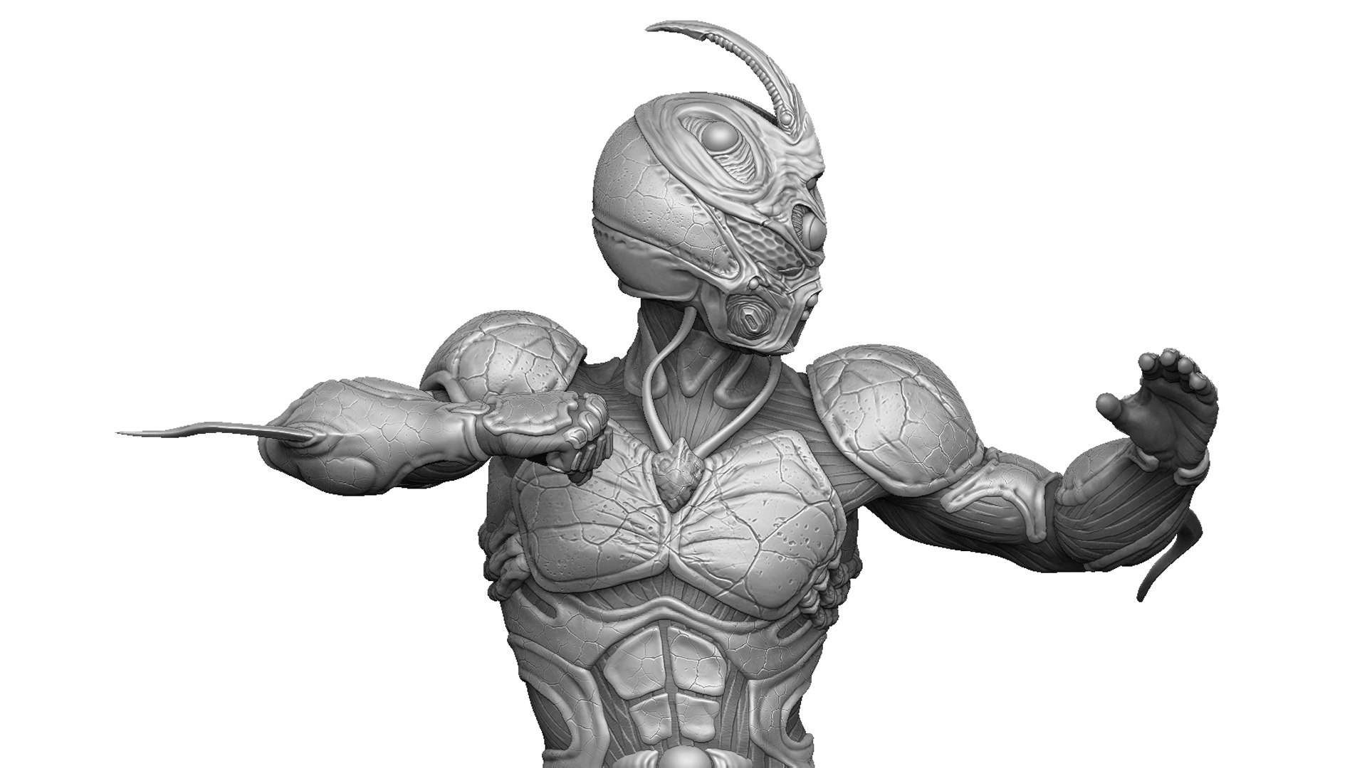 3D Guyver STL 3D Printable Model - TurboSquid 2220927