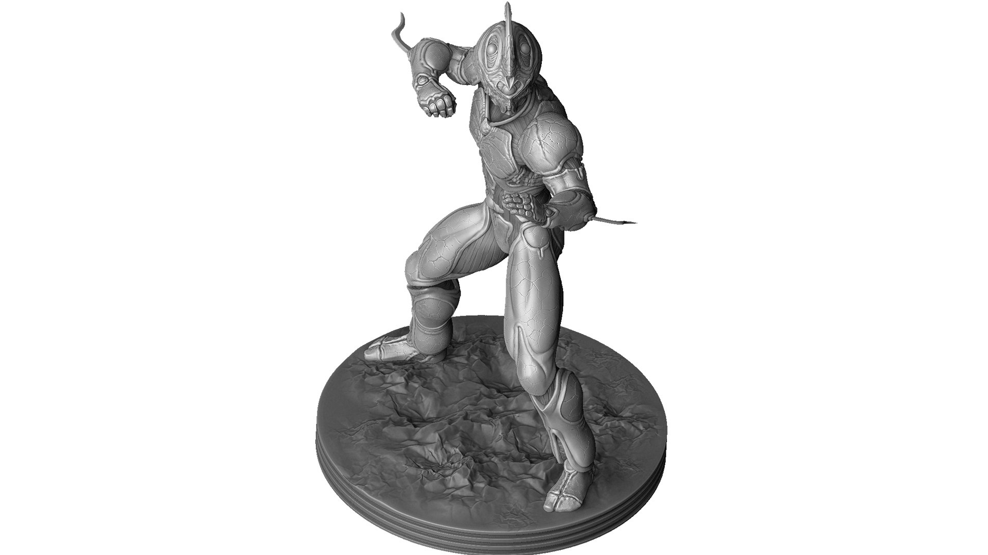 3D Guyver STL 3D Printable Model - TurboSquid 2220927