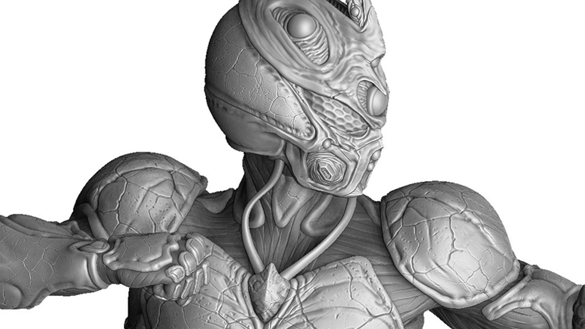 3D Guyver STL 3D Printable Model - TurboSquid 2220927