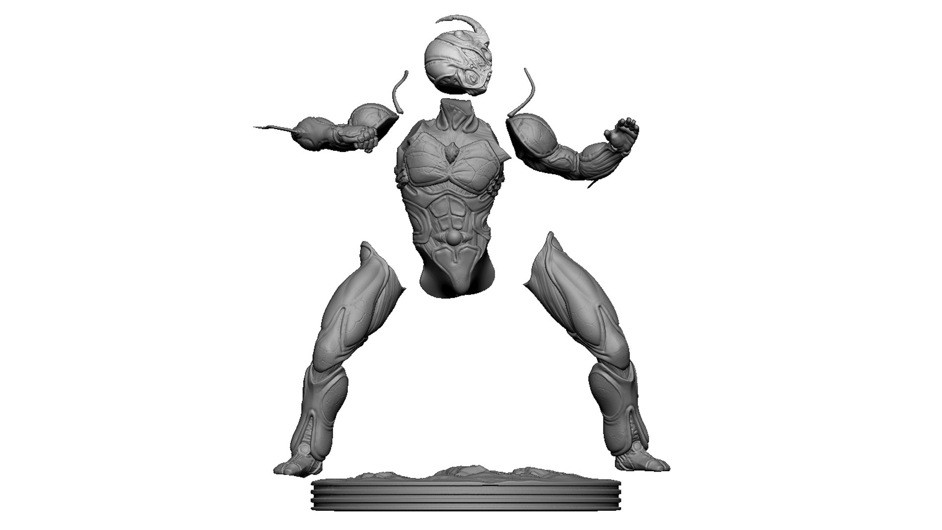 3D Guyver STL 3D Printable Model - TurboSquid 2220927