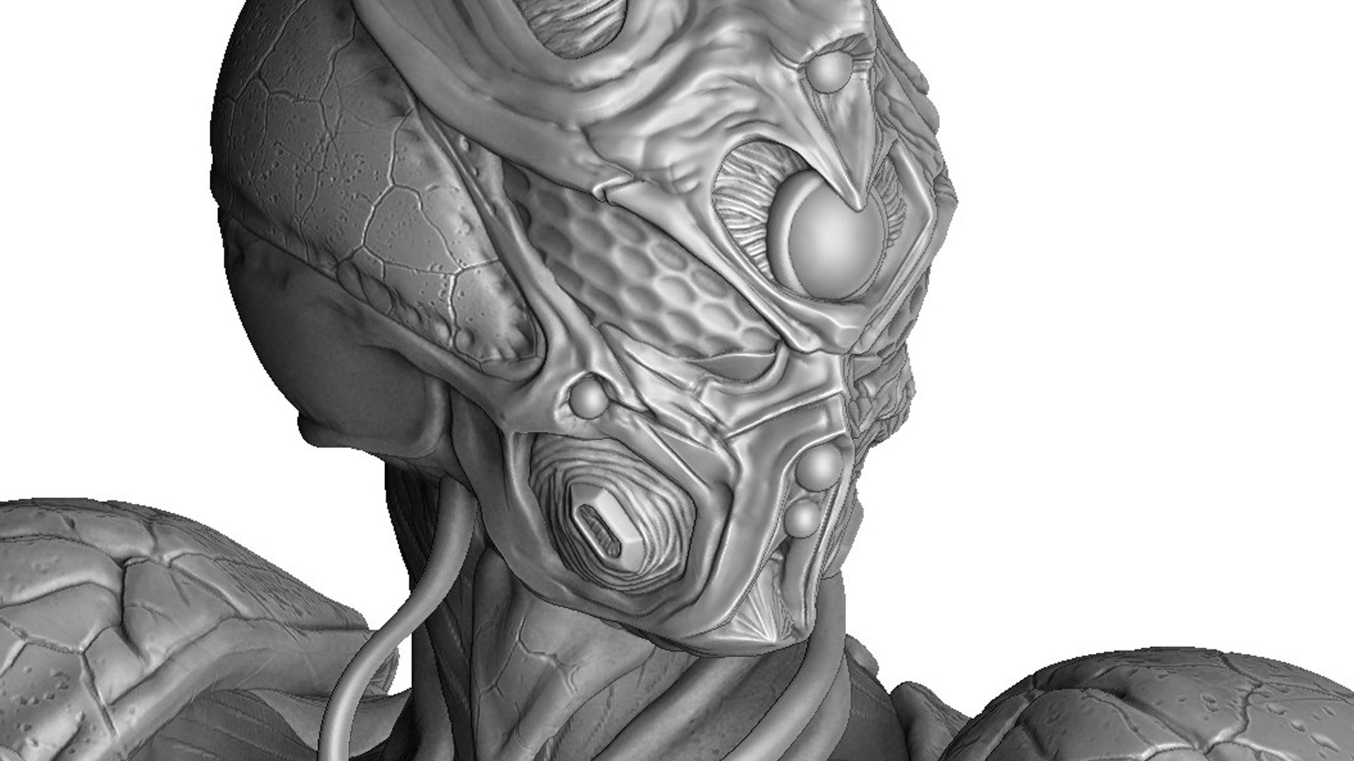 3D Guyver STL 3D Printable Model - TurboSquid 2220927