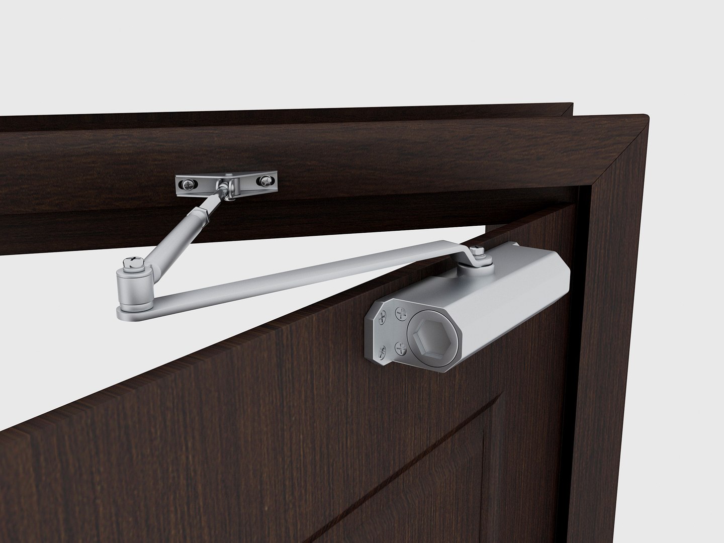 3D Model Door Closer - TurboSquid 1539999