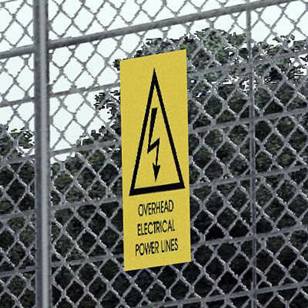 Sign Warning Safety 3d Max